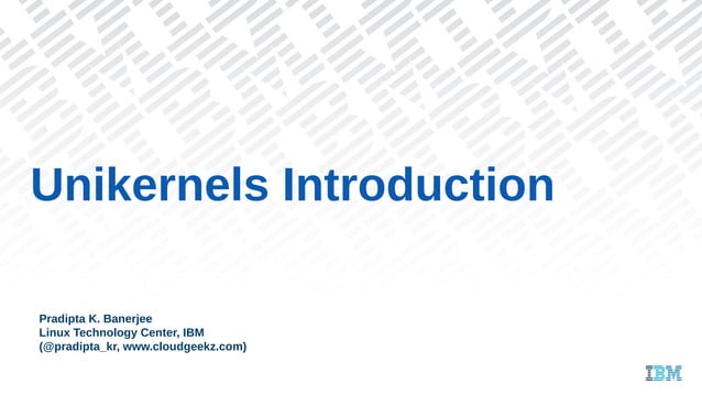 Unikernels Introduction | PDF | Operating Systems | Computer Software ...