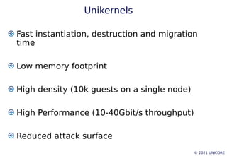 Unikernels in Practice: A UNICORE Serverless Use Case | PPT