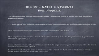 Unikore ratei e risconti oic 18 | PDF
