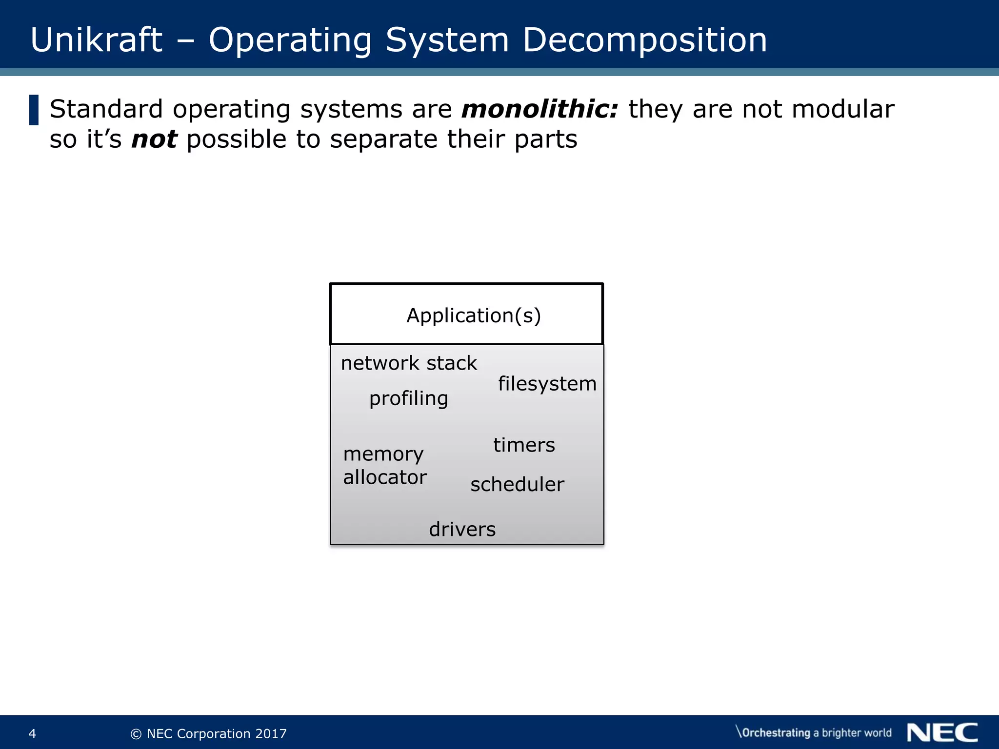 Unikraft Landing Page Master Slides | PPT