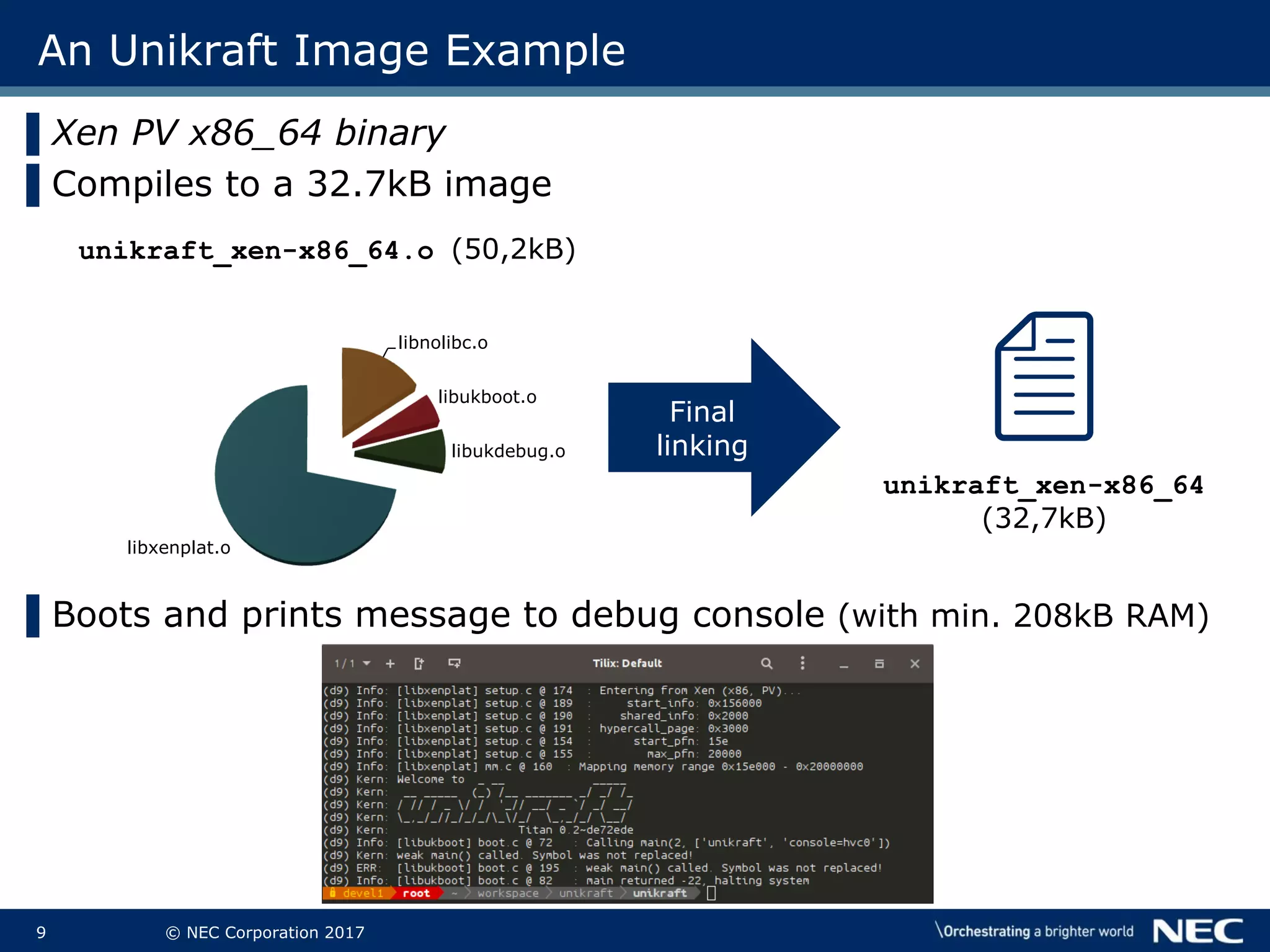 Unikraft Landing Page Master Slides | PPT