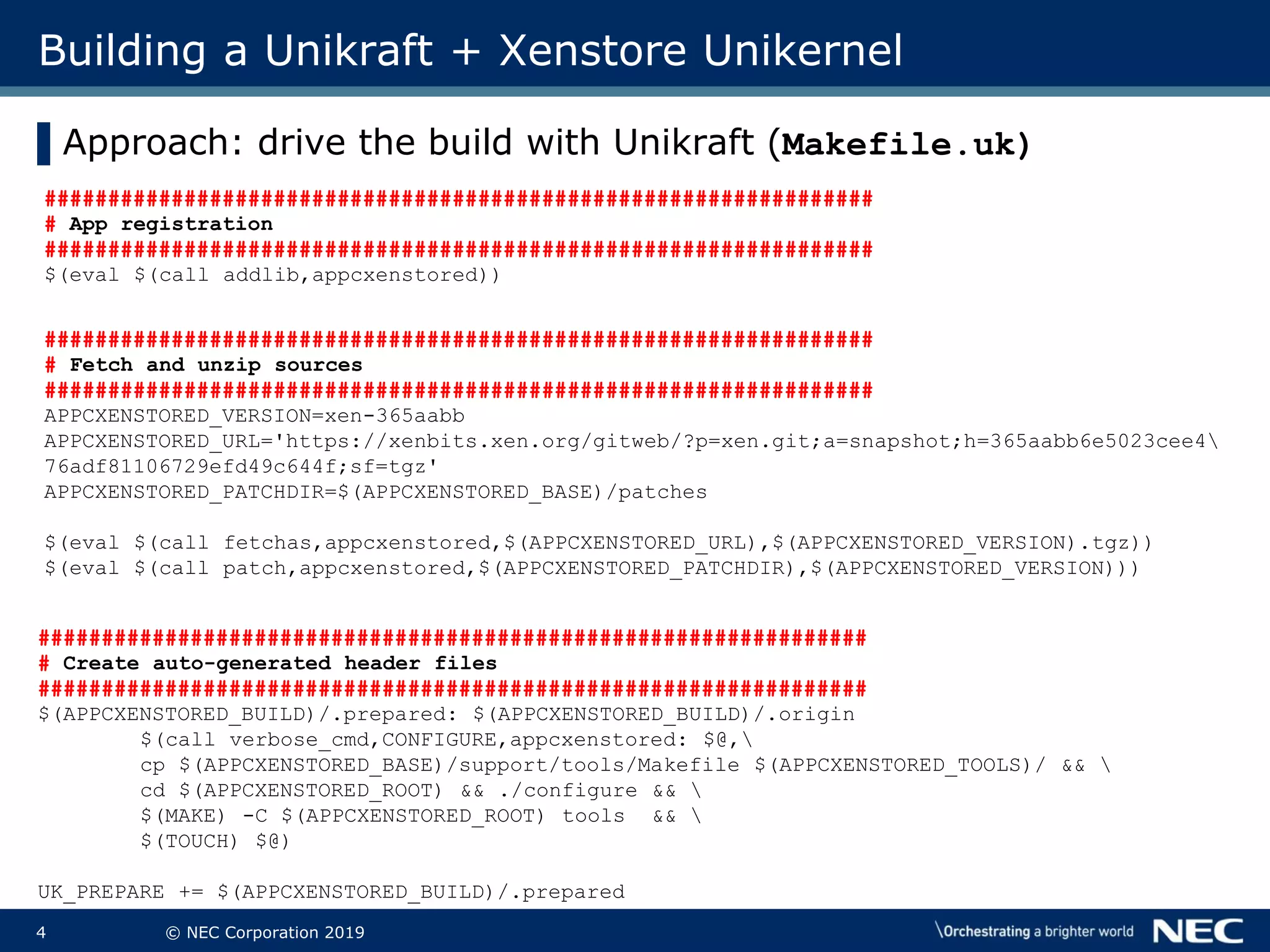 XPDDS19: Unikraft Dom0 Disaggregation | PPT | Free Download