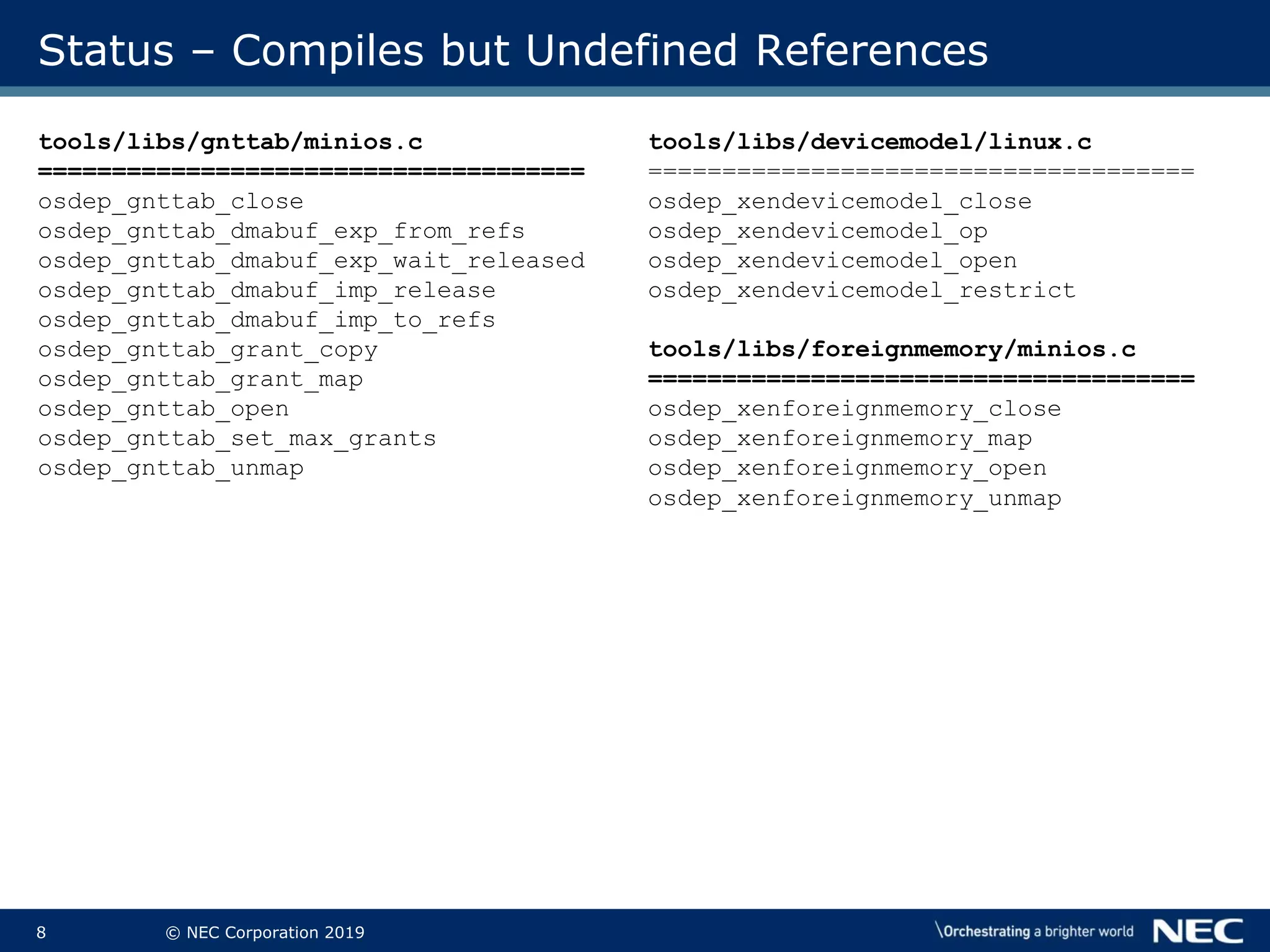 XPDDS19: Unikraft Dom0 Disaggregation | PPT