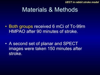 Unilateral electroconvulsive therapy_in_rabbit_stroke_model1 | PPT