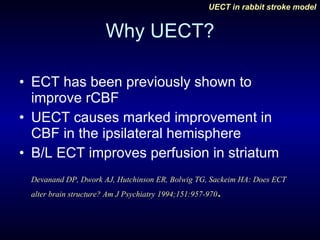 Unilateral electroconvulsive therapy_in_rabbit_stroke_model1 | PPT