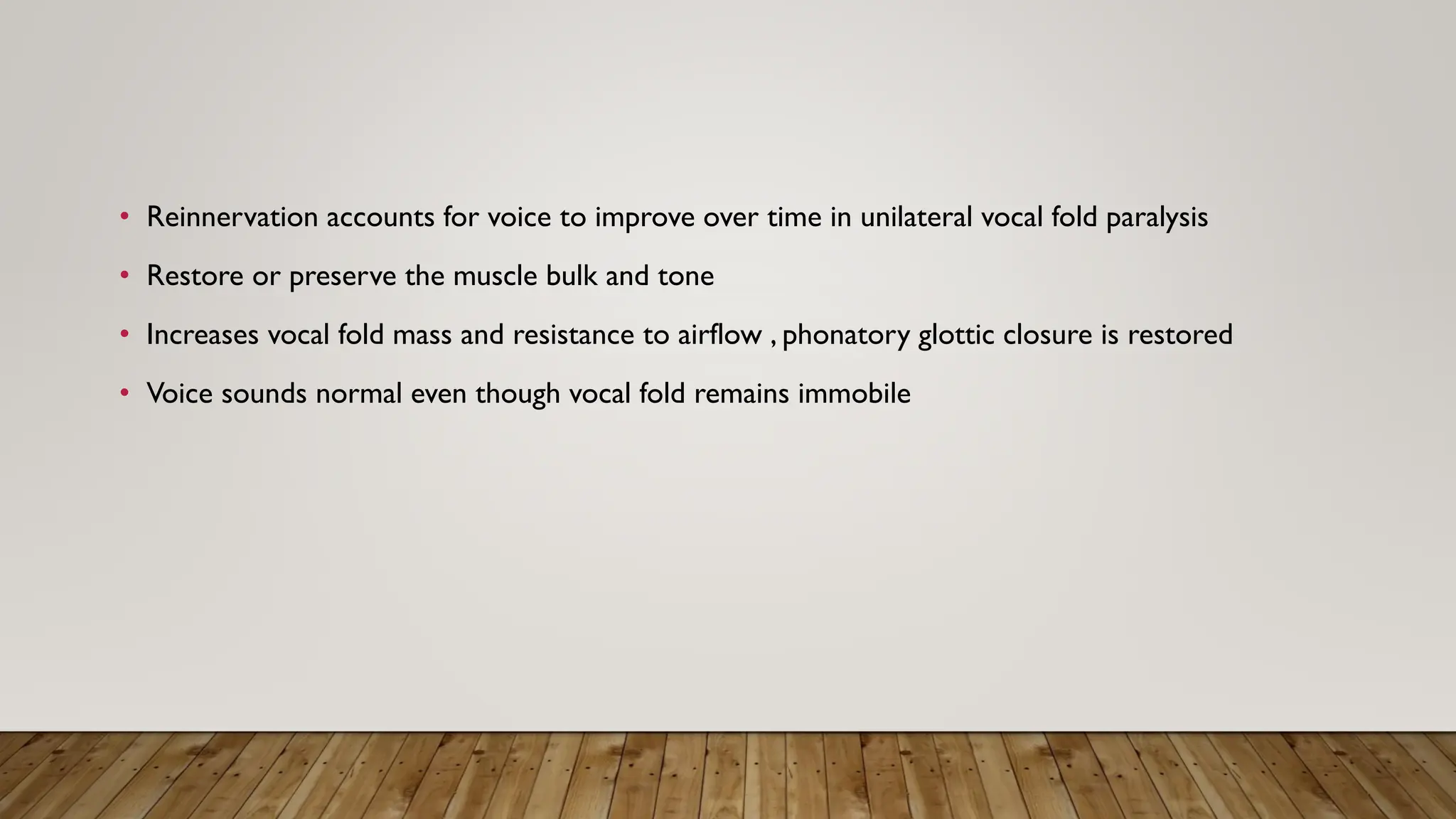 UNILATERAL VOCAL FOLD PARALYSIS - powerpoint presentation | PDF