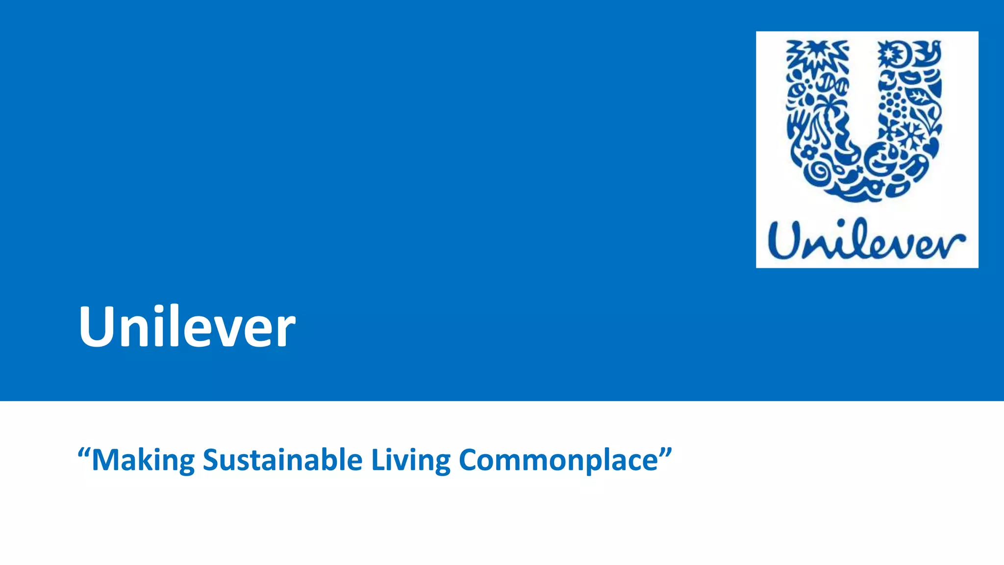 The Function & Management of Unilever | PPTX