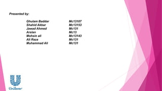 Unilever | PPTX