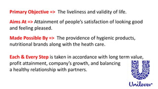 Unilever Case Study | PPTX