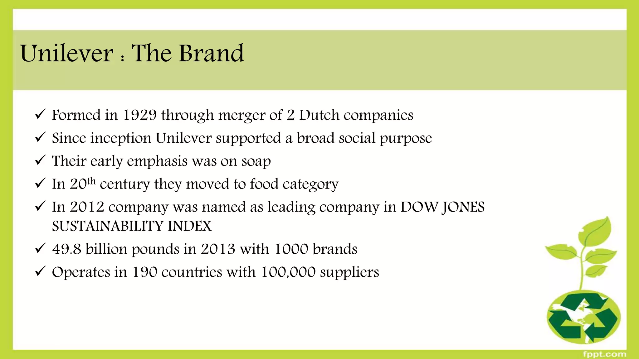 Unilever | PPT