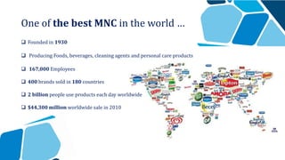 Unilever Profile | PPTX