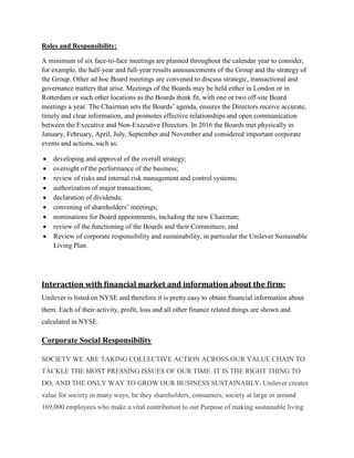 Unilever | PDF