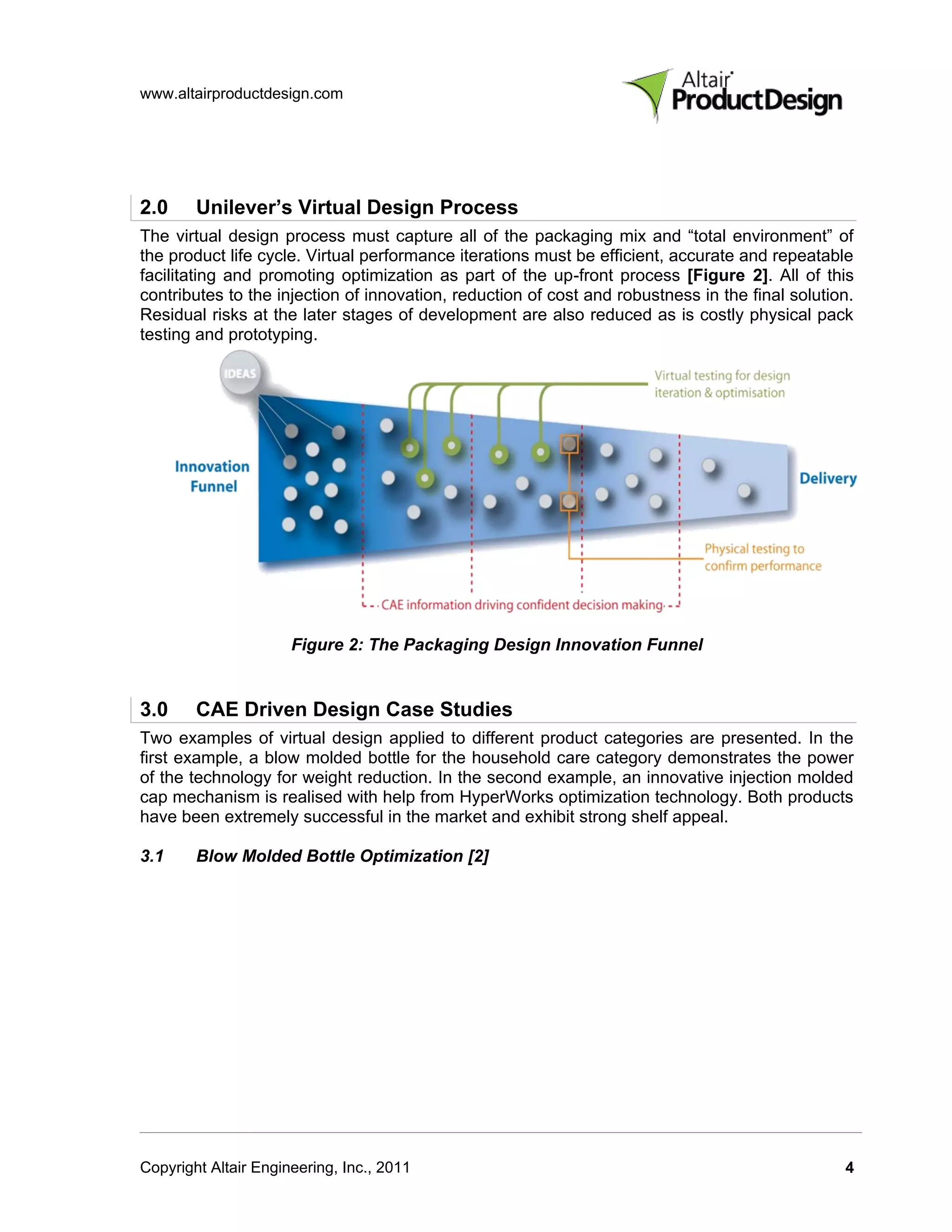 Unilever - Delivering Innovation & Intelligence in Product Design | PDF