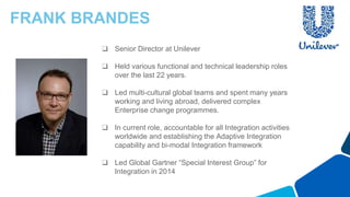 Unilever: Driving Integration Speed and Agility - Frank Brandes ...