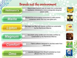 Unilever - Principles of Hospitality Management | PPT