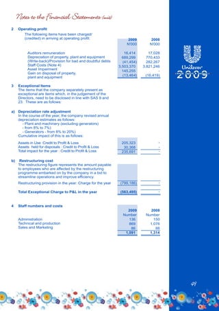 Unilever Annual Report 2009 | PDF