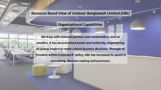 Internal & External Analysis of Unilever Bangladesh Ltd. | PPTX
