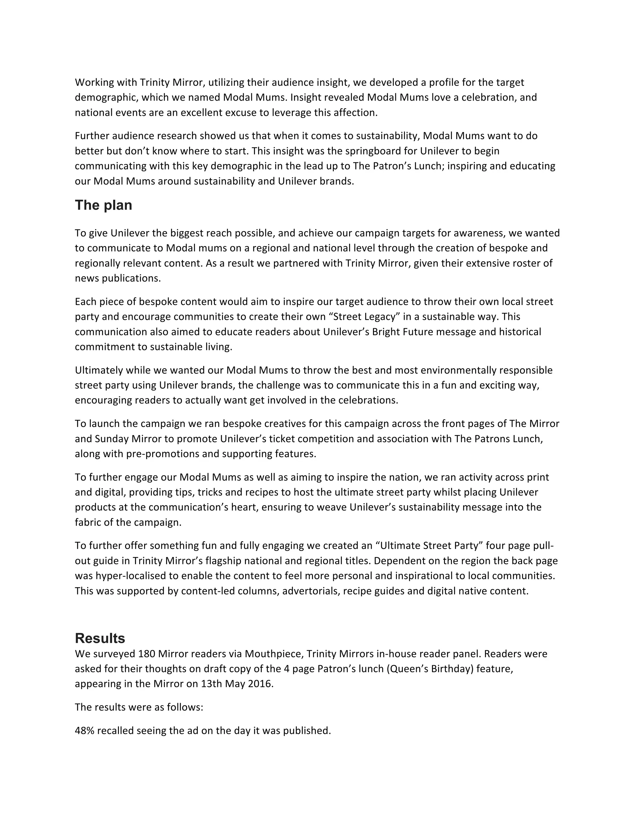 Unilever case study | PDF