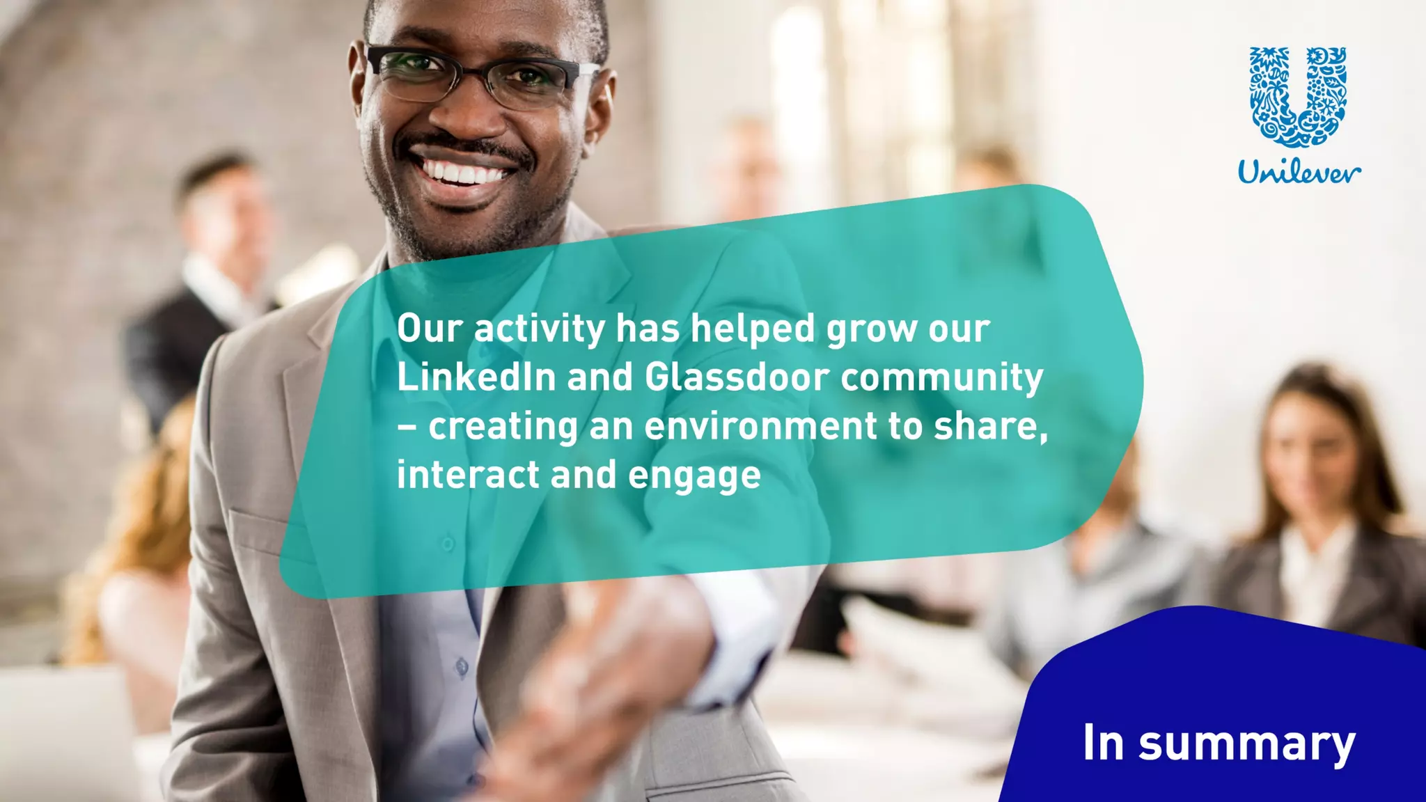 London Best Places to Work Roadshow | Unilever | PDF