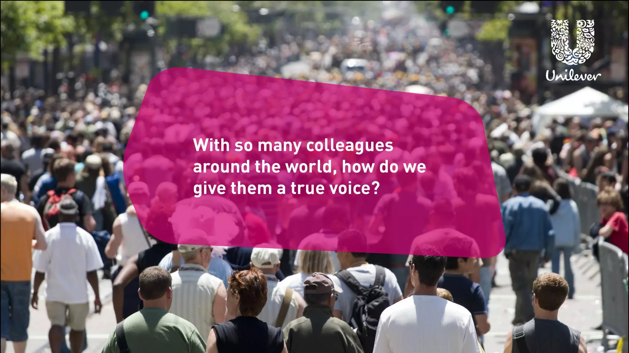 London Best Places to Work Roadshow | Unilever | PDF
