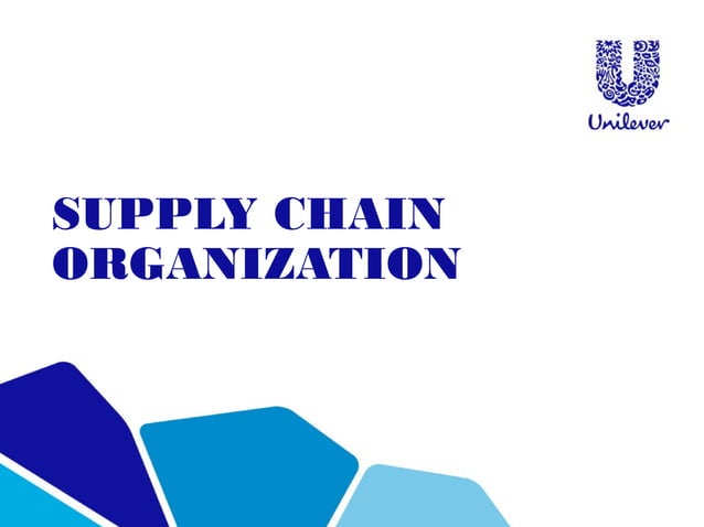Unilever Supply Chain Management | PPT