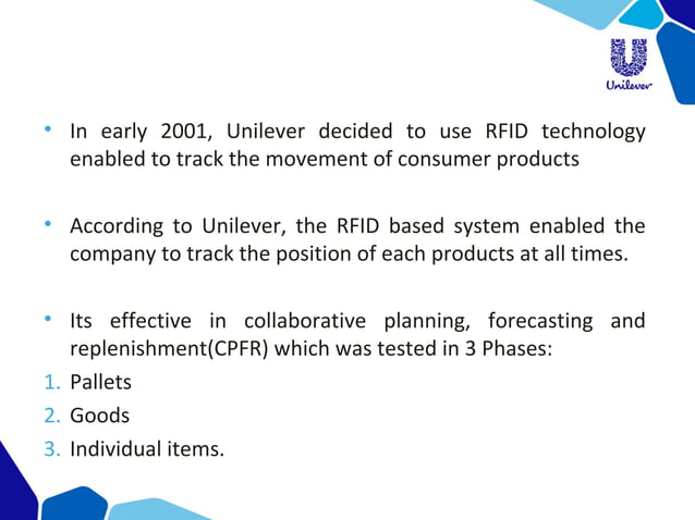 Unilever Supply Chain Management | PPT