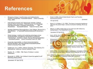 Unileverl presentation | PPT