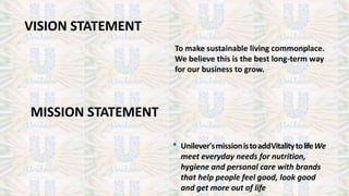 Unilever matrix analysis | PPTX