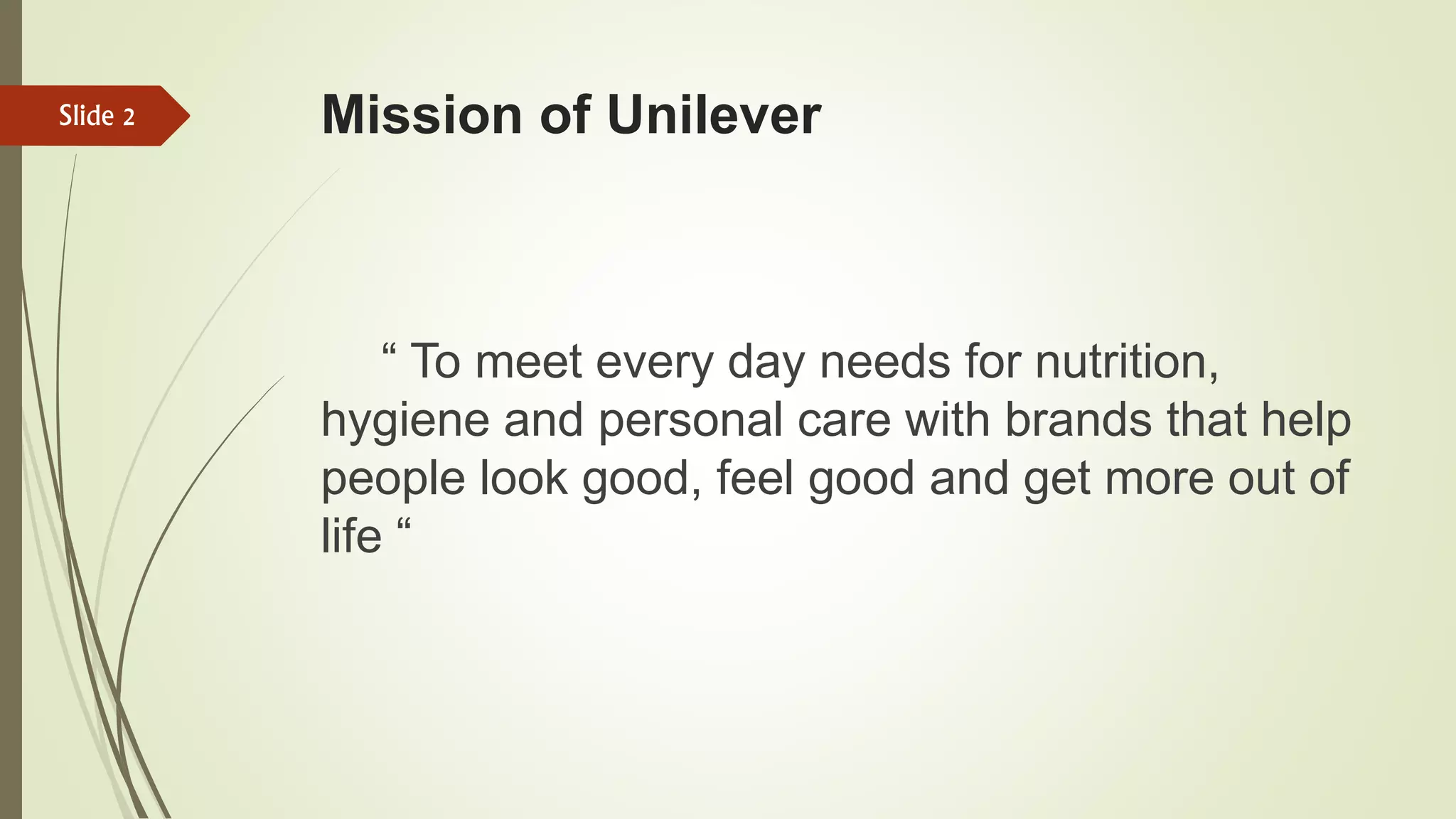 Unilever presentation (1) | PPTX