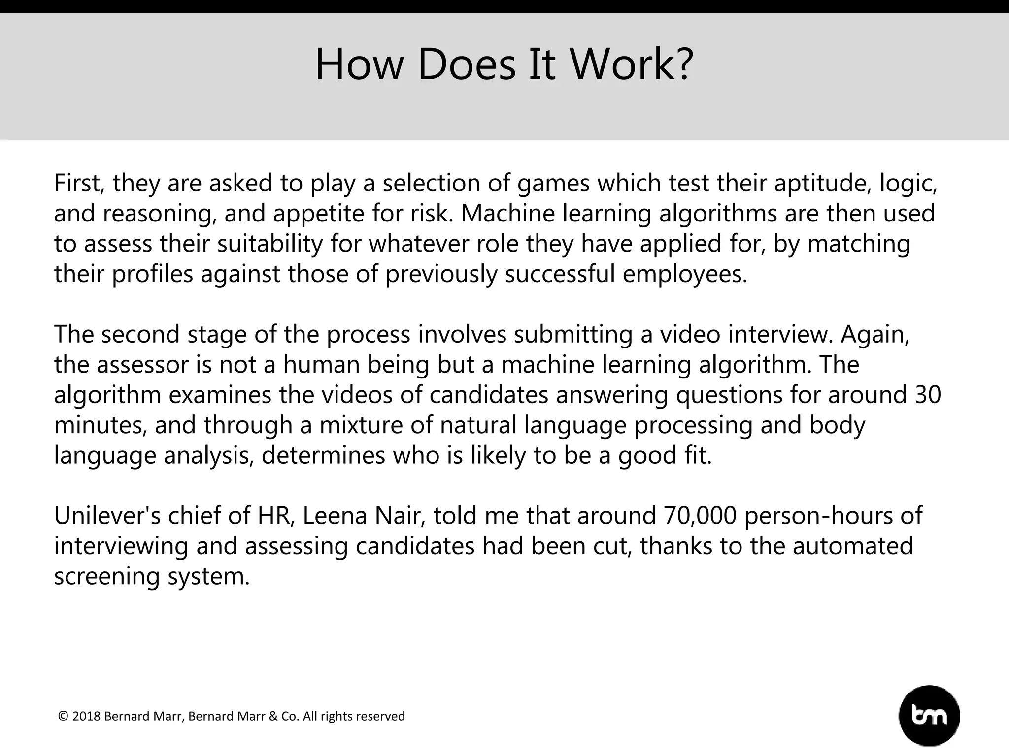 How Unilever Uses Artificial Intelligence To Recruit And Train ...