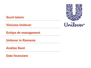 Unilever romania strategii | PPT