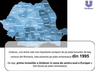 Unilever romania strategii | PPT