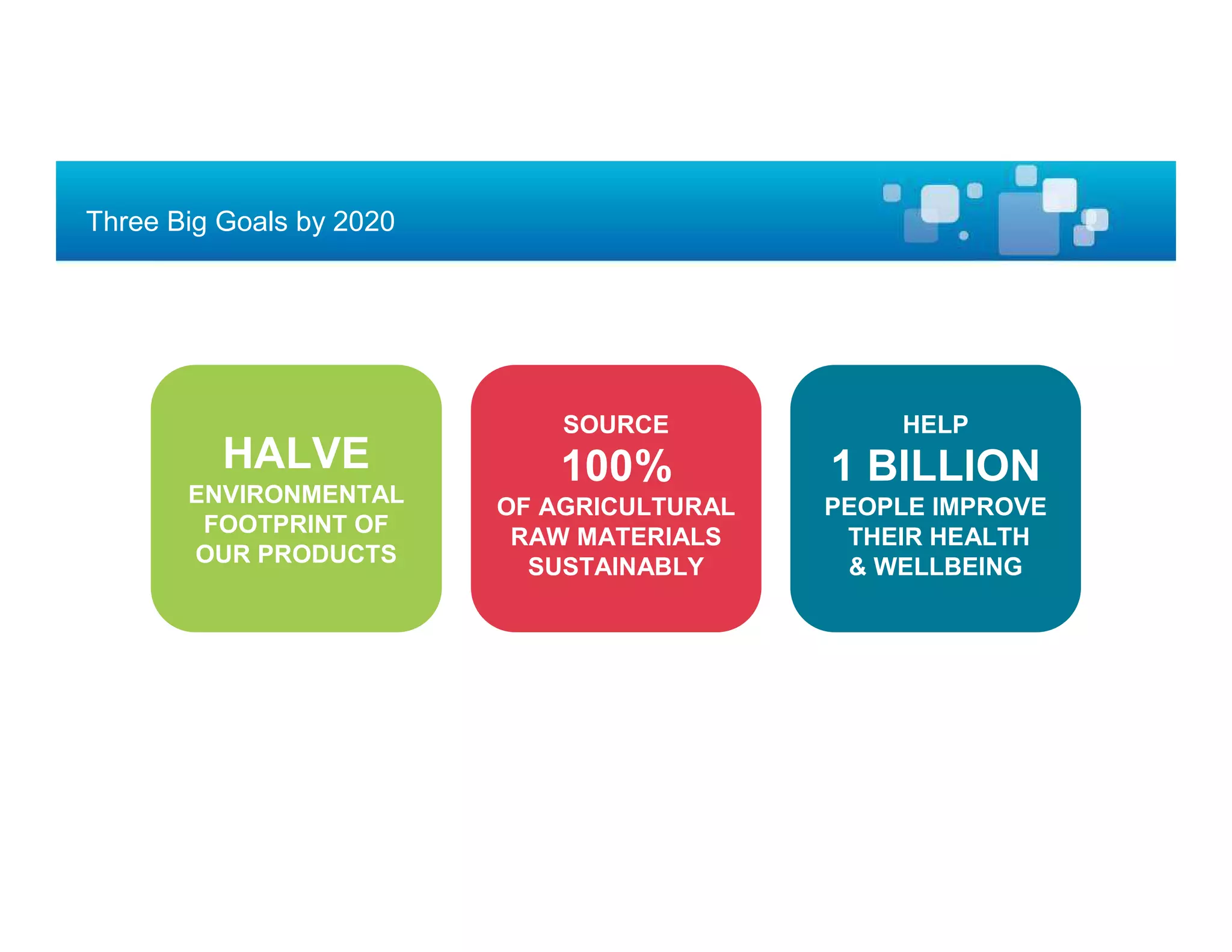 Unilever sustainable living plan and allanblackia project | PDF