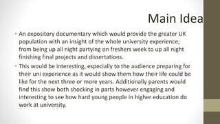 Uni life | PPTX | Undergraduate Education | College Education