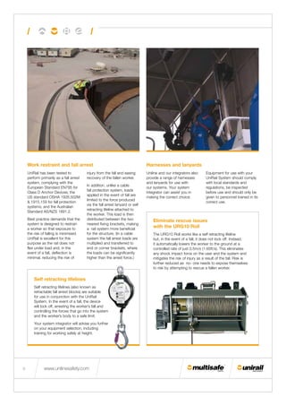 Uniline multisafe uni rail eng bcr | PDF