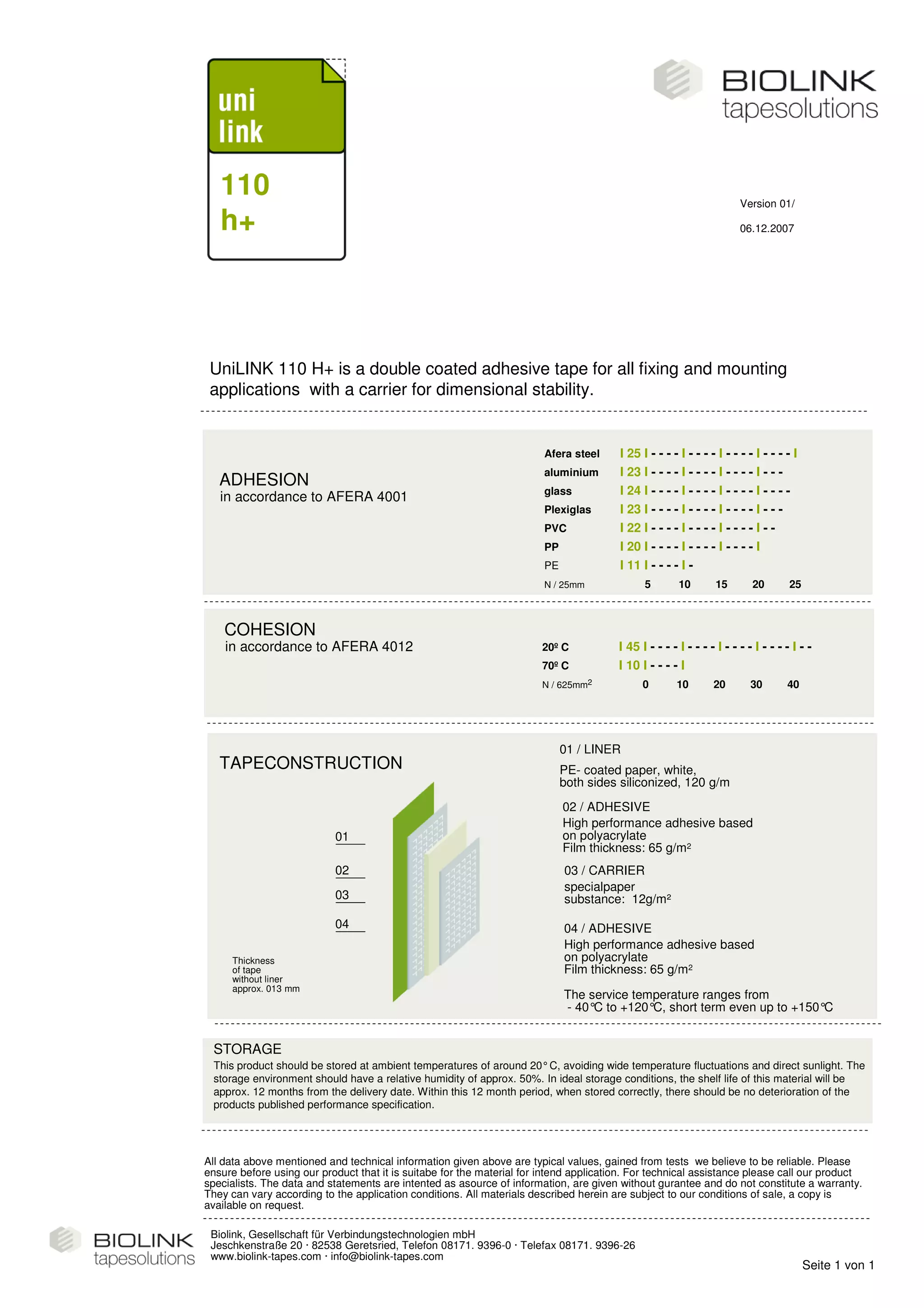 Unilink 110 h+ | PDF