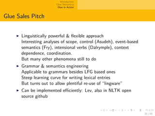 Glue Semantics for Proof Theorists | PDF