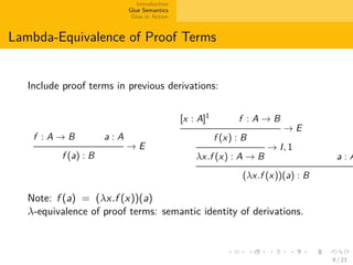 Glue Semantics for Proof Theorists | PDF