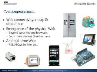 Building a Web of Things Talk at Lugano | PPT