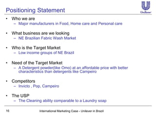 Unilever in Brazil | PPTX