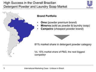 Unilever in Brazil | PPTX