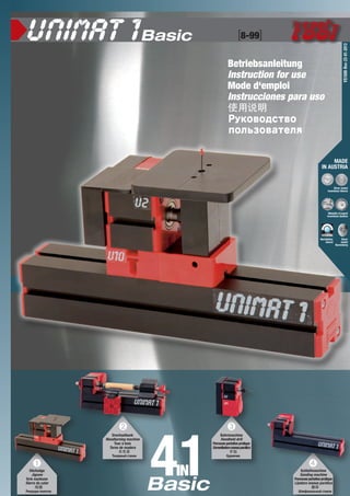Unimat basic | PDF