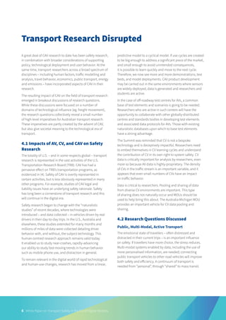 White Paper on Transport Safety in the Era of Digital Mobility | PDF