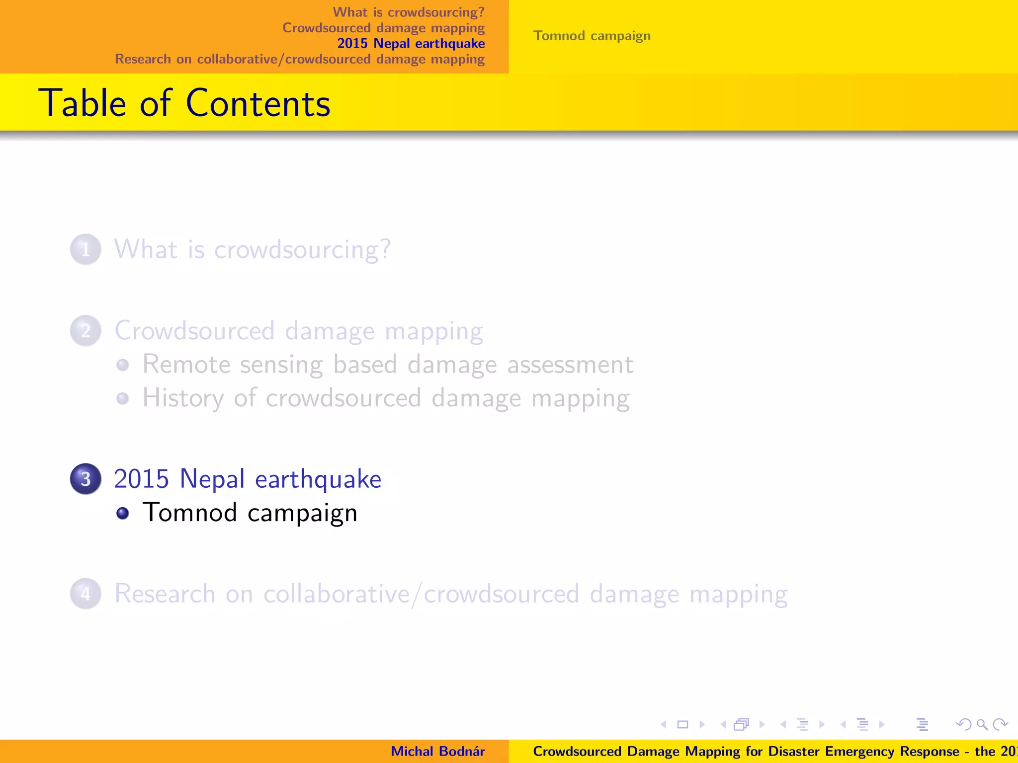 Crowdsource Damage Mapping for Disaster Emergency Response - the 2015 ...