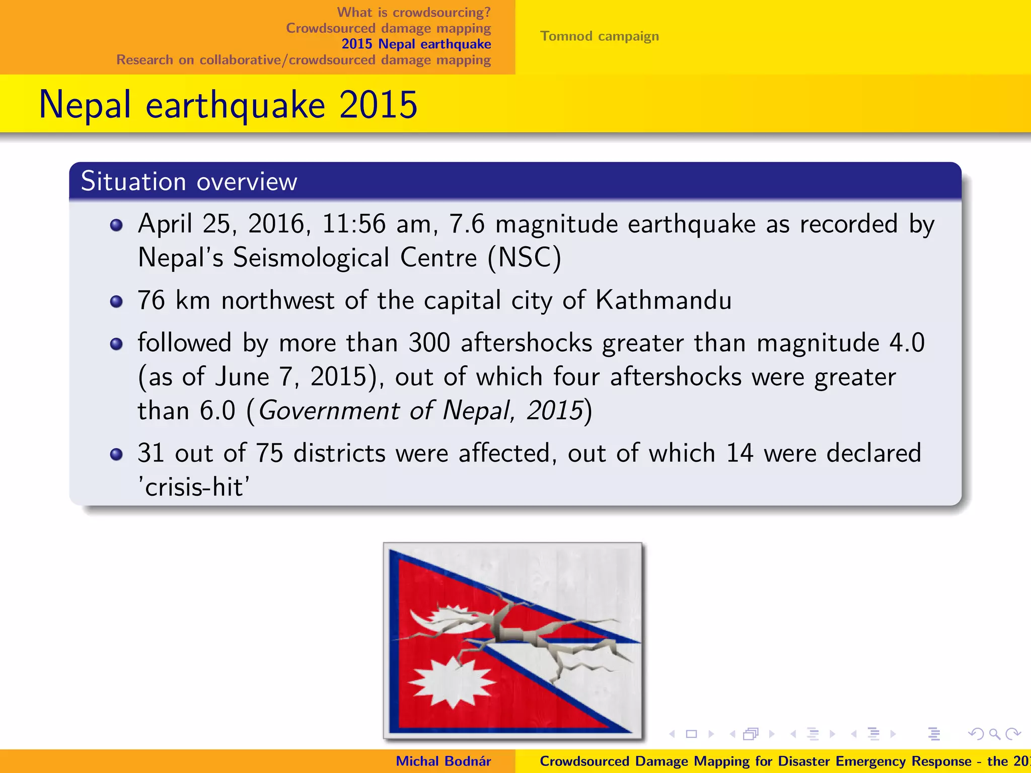 Crowdsource Damage Mapping for Disaster Emergency Response - the 2015 ...