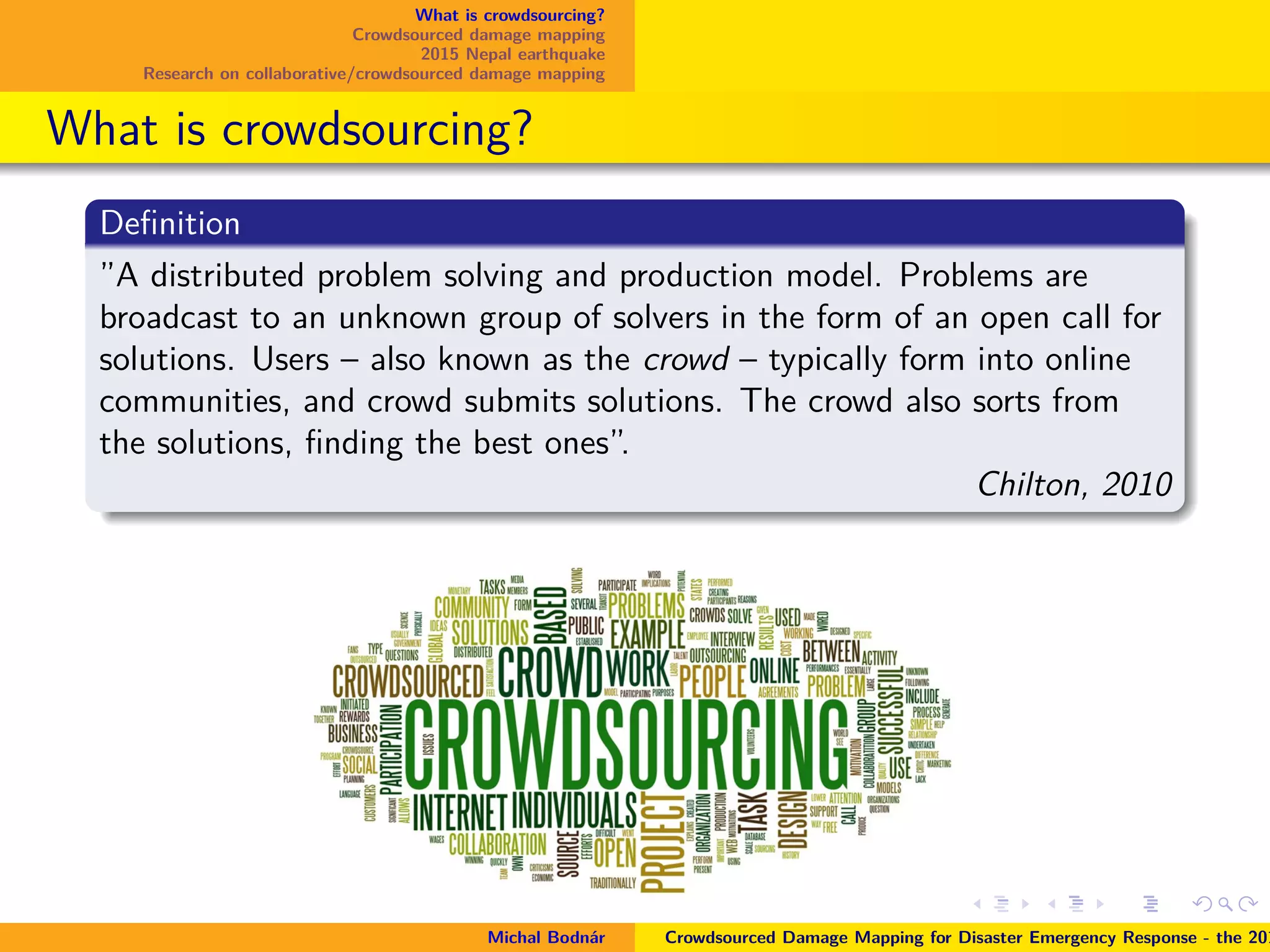 Crowdsource Damage Mapping for Disaster Emergency Response - the 2015 ...