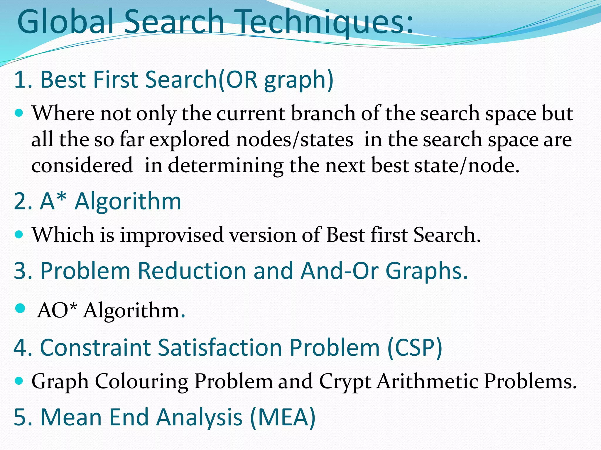 Control Strategies in AI | PPTX