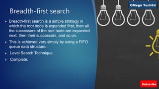 Uninformed search | PPTX