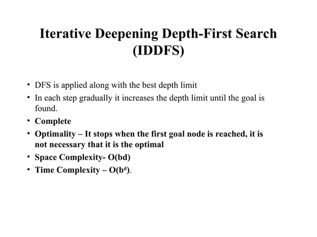 Uninformed Search basics - Artificial Intelligence - Anna University | PPT