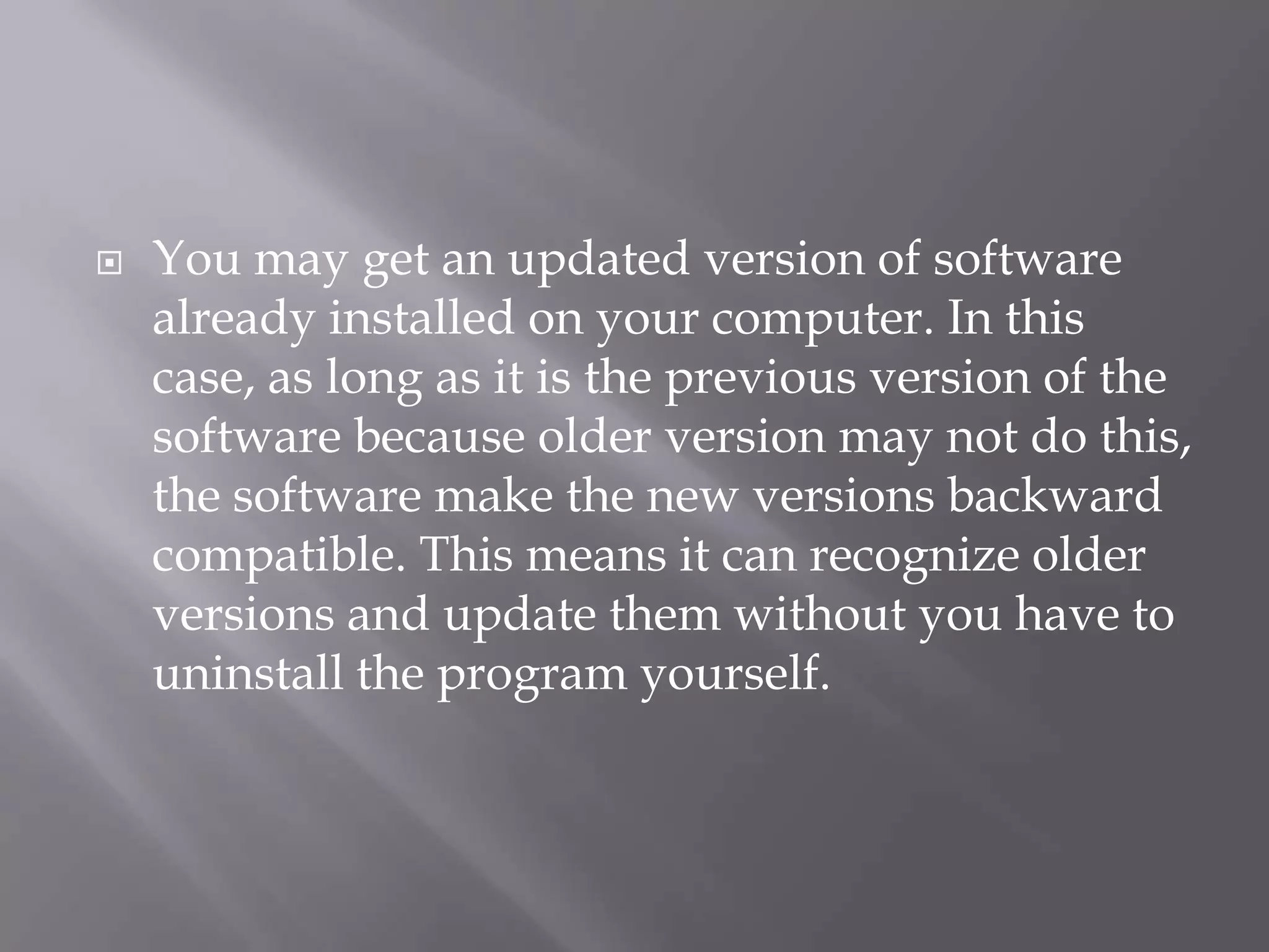 Uninstall a program | PPTX